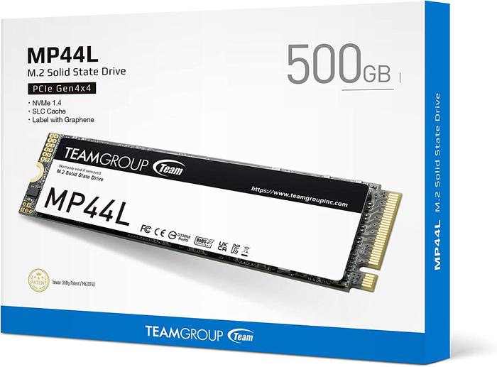 Promo TEAMGROUP MP44L 500GB SLC Cache NVMe 1.4 PCIe Gen 4x4 M.2 2280 ...