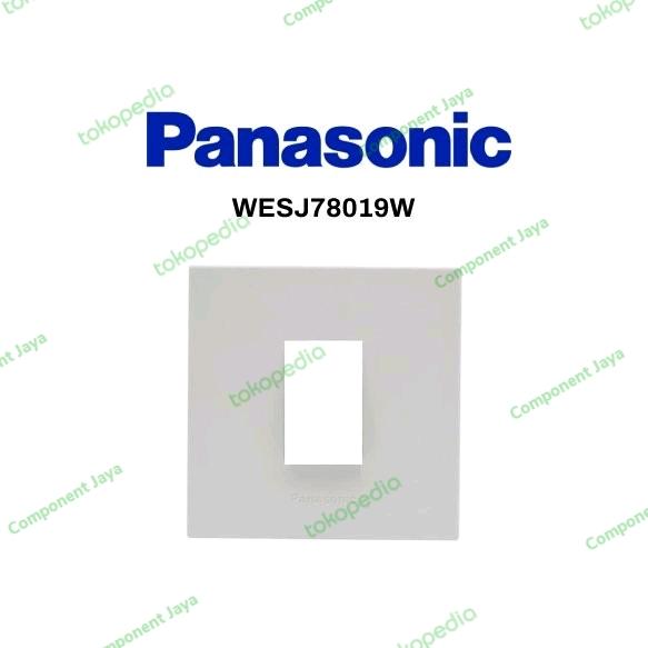 Jual Frame Kosong Engkel 1 Device Panasonic Style Series Putih ...