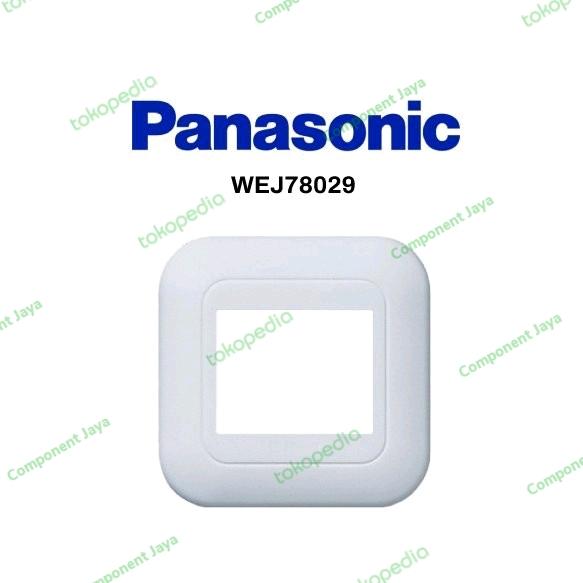 Jual Frame Saklar Panasonic 1 Frame 1 Gang 2 Device 2 Module WEJ78029 ...