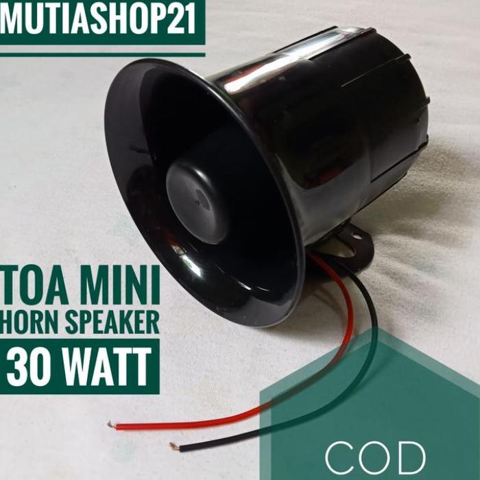 Jual TOA MINI 30WATT// HORN SPEAKER//TOA PATWAL//( BULAT ) - Kab ...