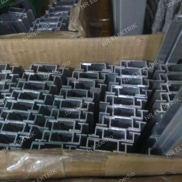 Jual Din Rail MCB 2 Fungsi TEBAL (1 meter) / Din Rell Omega Alumunium 1 ...