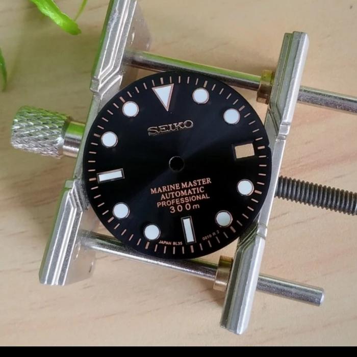 Jual seiko mod dial submarine marine master 7s26 nh35 nh36 black ...