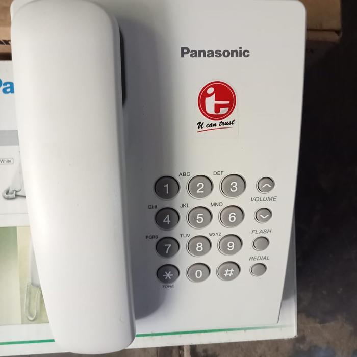 Jual pesawat telpon panasonic kx ts505mx - Putih - Jakarta Barat - Ikhsan AbiyanSHOP | Tokopedia