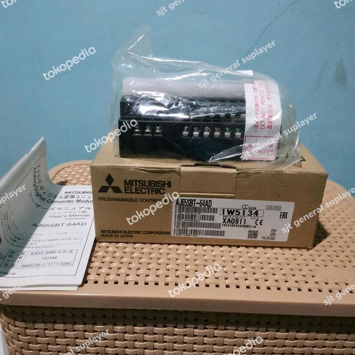 Jual AJ65SBT 64AD A/D CONVERTER UNIT PLC MITSUBISHI ELECTRIC - Jakarta ...