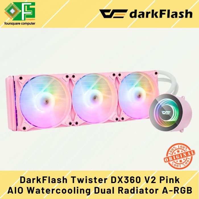 Jual Darkflash Twister DX360 V2 Pink AIO Water Cooling | Liquid Cooler ...