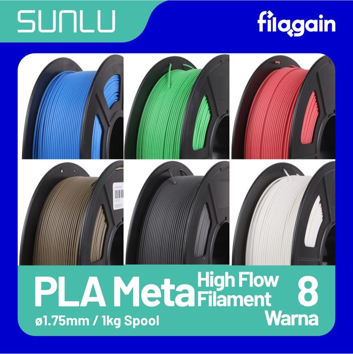Jual SUNLU PLA Meta / High Flow / ⌀1.75mm / 1kg / 3D Print Filament ...