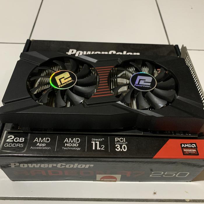 Jual VGA amd radeon r7 250 2GB Gddr5 - power color - Jakarta Selatan ...