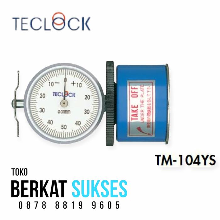 Jual Crankshaft Deflection Gauge Teclock With Magnet TM-104YS Original - Jakarta Barat - BERKAT ...
