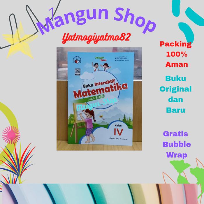 Jual Buku Interaktif Matematika Kelas 4 SD Kurikulum Merdeka Intan Pariwara - Jakarta Pusat ...