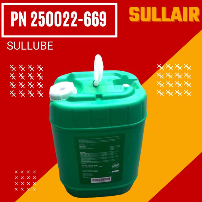 Jual SULLUBE Rotary Compressor Fluid Oil Sullair PN 250022-669 - Kab ...