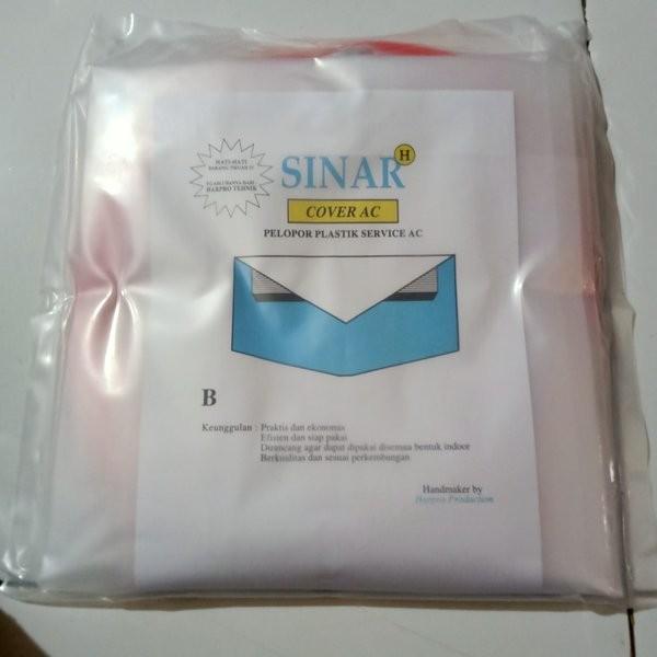 Jual Plastik Cuci AC 1.5pk - 2.5pk Sinar / Cover pencuci ac Besar sinar ...