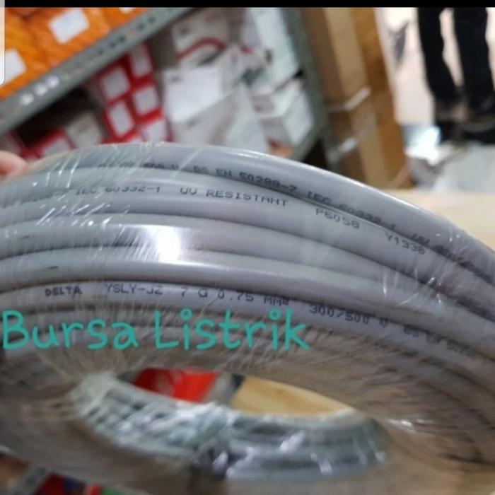 Jual kabel Multicore Ysly-jz 16 x 0.75 mm² grey 300/500v meteran ...