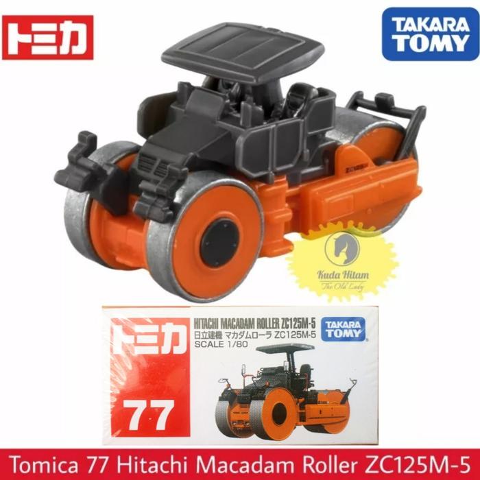 Jual Tomica 25 Hitachi Macadam Roller ZC125M-5 Diecast Alat Berat - Jakarta Timur - The Old Lady ...