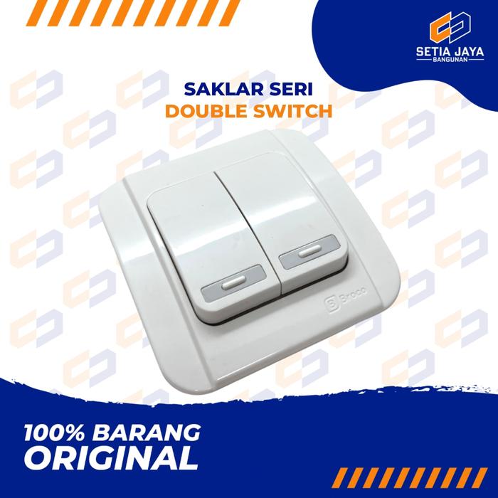 Jual Saklar Engkel / Single / Seri / Double Galleo / Galeo Broco Inbow ...