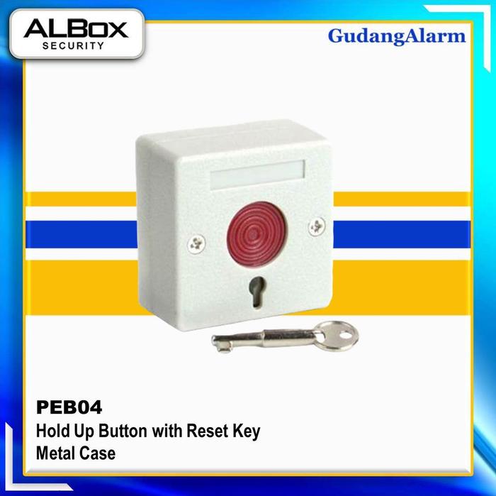 Jual Panic Button Metal Case Hold Up Button with Reset Key - Albox ...