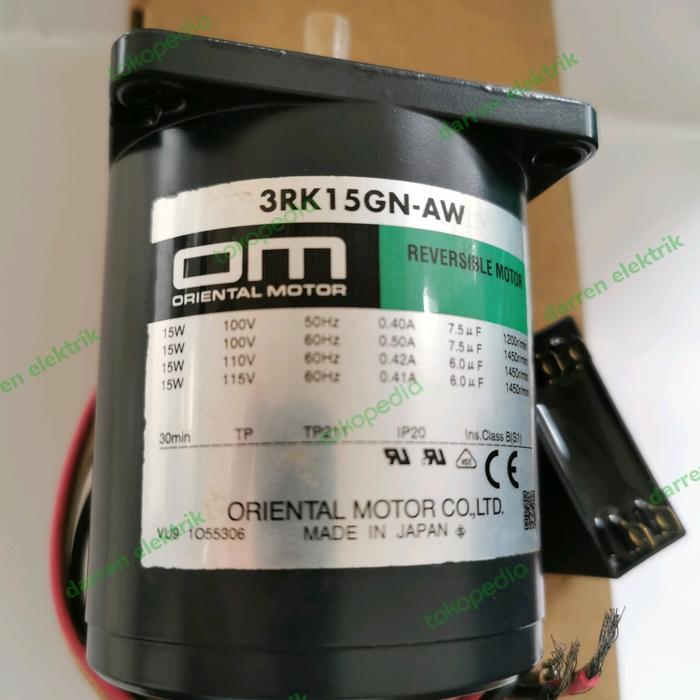 Jual oriental motor reversible 3RK15GN-AW - Jakarta Barat - darren elektrik | Tokopedia