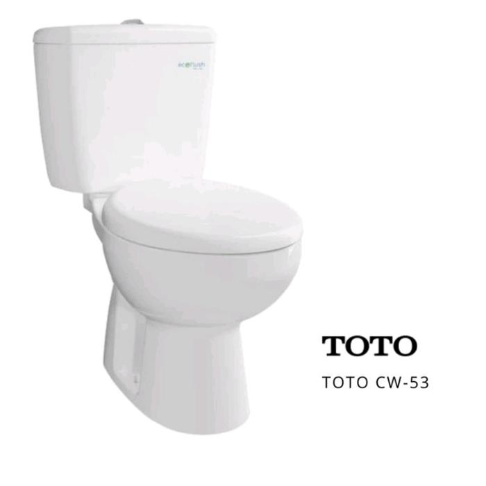 Jual kloset duduk toto cw 53 j putih - Kota Depok - cahaya jaya keramik ...