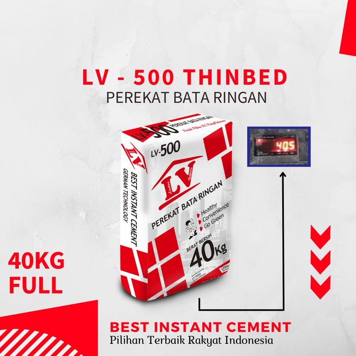 Jual Perekat Bata Ringan LV-500 (Thinbed Mortar) Free Ongkir - Kab ...
