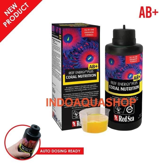 Jual Red Sea AB+ / Redsea AB+ Repack 100ml Pakan coral makanan coral ...