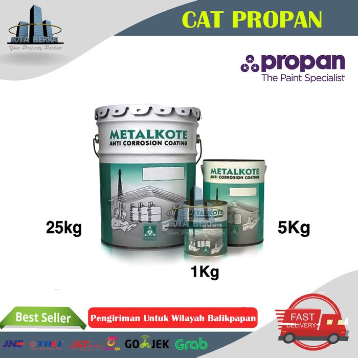 Jual PROPAN METALKOTE CAT ANTI KARAT/ CORROSION COATING - RED OXIDE ...