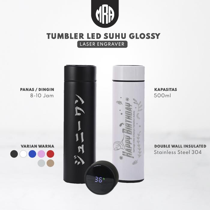 Jual Tumbler Custom Grafir Grosir Tumblr Thermos - Led Suhu Glossy ...