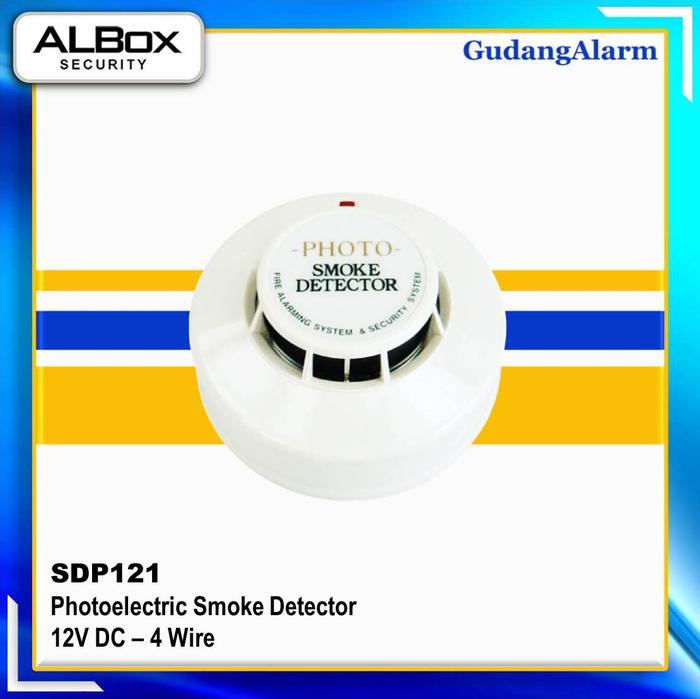 Jual Photoelectric Smoke Detector 12V 4 Wire - Albox SDP-121 - Jakarta ...