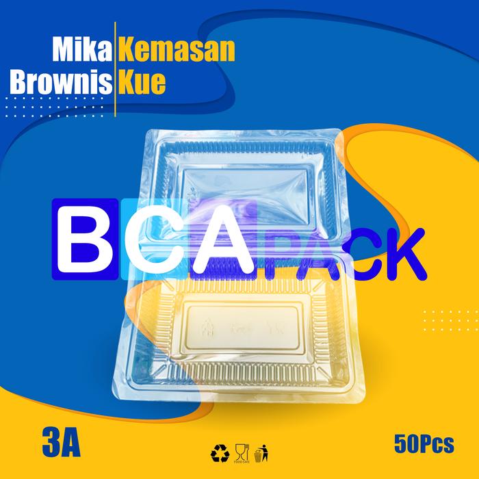 Jual MIKA 3A - MIKA PLASTIK KEMASAN KUE DAN MAKANAN UKURAN 3A - ISI ...