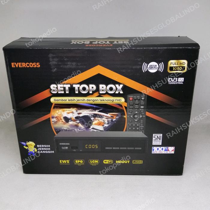 Jual Set Top Box Tv Digital Evercoss Prime Di Seller Noelle ...