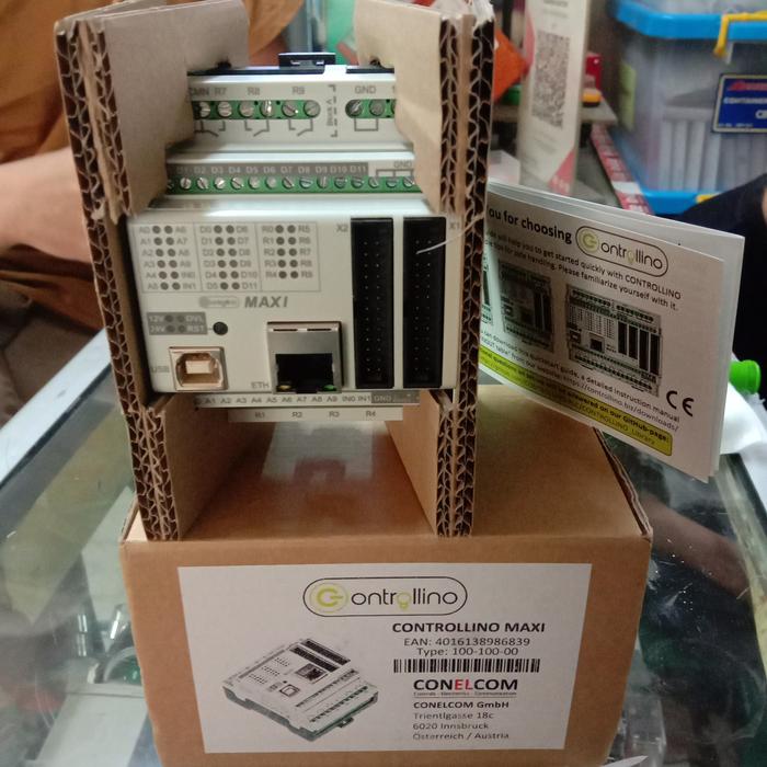 Jual PLC CONTROLLINO MAXI 100-100-00 CONELCOM Original - Kota Bandung - PUTRA JADE ELEKTRIK_NEW ...