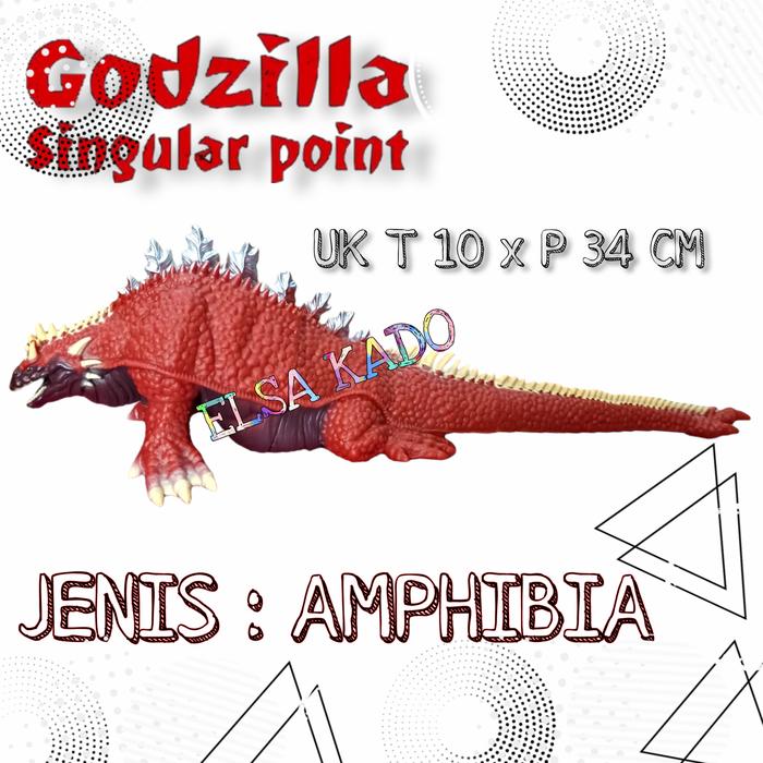 Jual GODZILLA AMPHIBIA VER. SERIES MONSTER SINGULAR POINT ACTION FIGURE ...