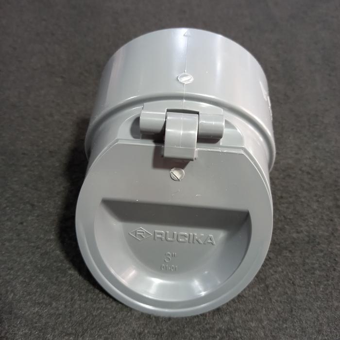 Jual Rucika Klep pipa pvc 3 inch backflow valve ,fitting saluran ...