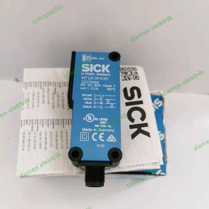Jual photoelectric sensor sick WT18-3P430 - Jakarta Barat - darren ...