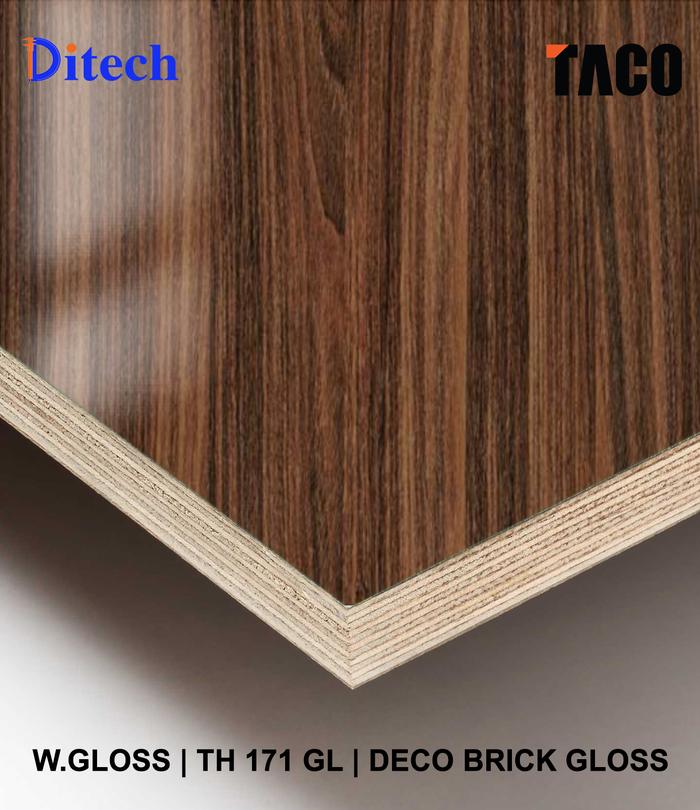 Jual Taco HPL Motif Kayu /Wood Grain Glossy dan Matte/ Lapisan Kitchen ...