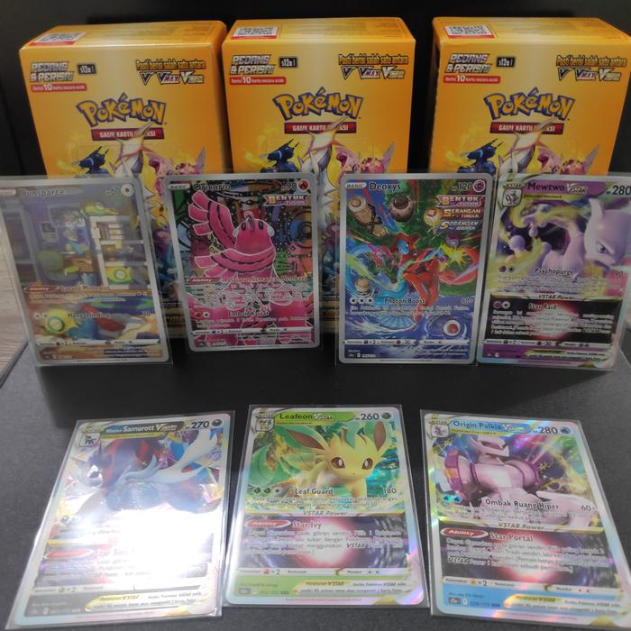 Jual 1 Set New AR dan RRR TCG Pokemon Indonesia Semesta - Deoxys - Kota Tangerang - abonrendang ...