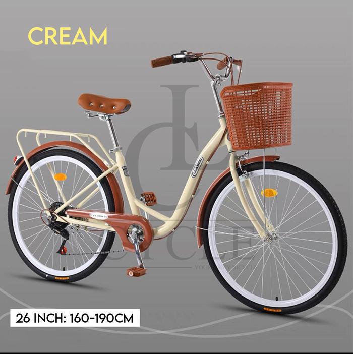 Jual [READY] Sepeda Dewasa Classic Bike dengan 7 Pengaturan Kecepatan ...