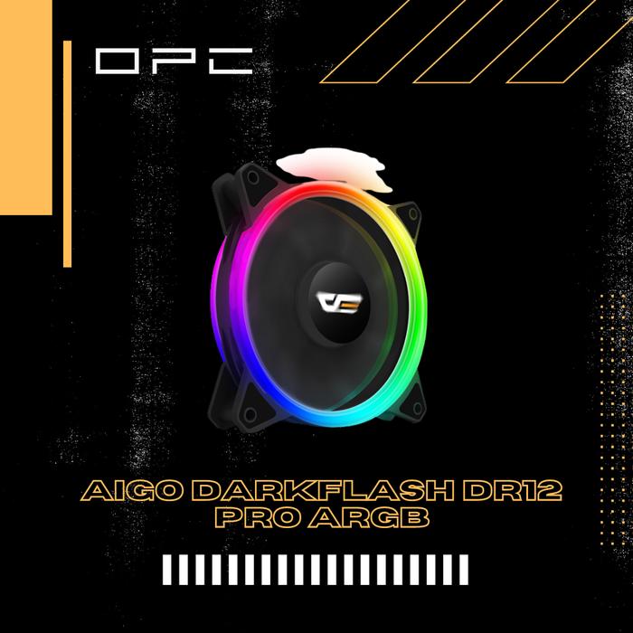 Jual Aigo DarkFlash DR12 Pro 5in1 Double Ring Fan RGB (5 Pack ...