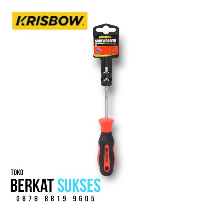 Jual KRISBOW OBENG PLUS SCREWDRIVER (+) 5.0X150MM P1 LPSP6 - 10002179 ...