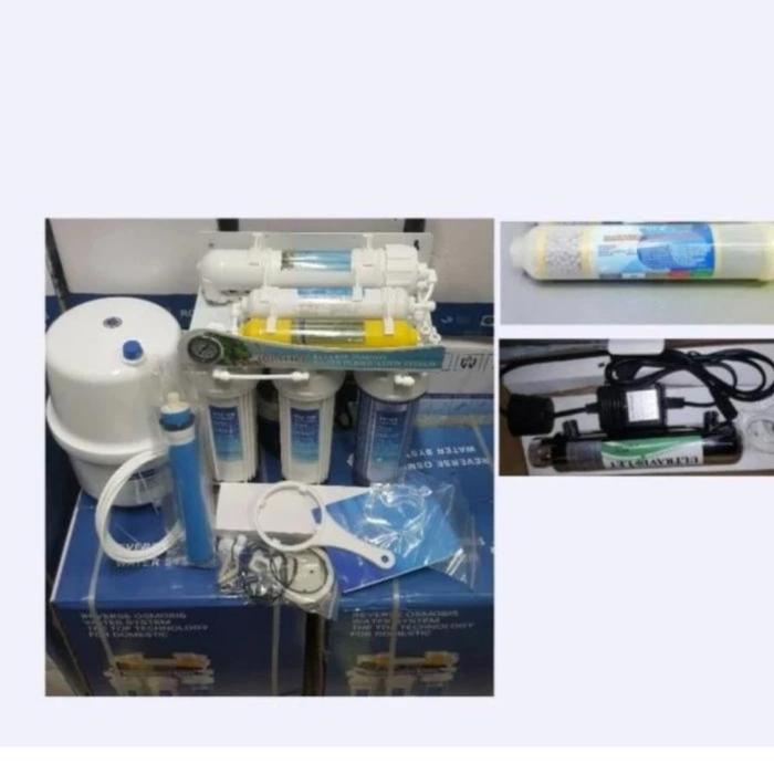 Jual Mesin RO 100 Gpd 8 Step + UV Mesin Reverse Osmosis 100 gpd + UV - Jakarta Barat - Pompa Air ...
