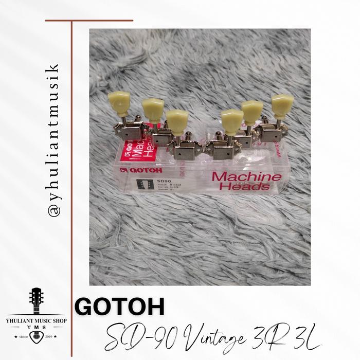 Jual Gotoh SD-90 SL Vintage 3R 3L Profesional Tuning Machine Head - Jakarta Barat - Yhuliant ...