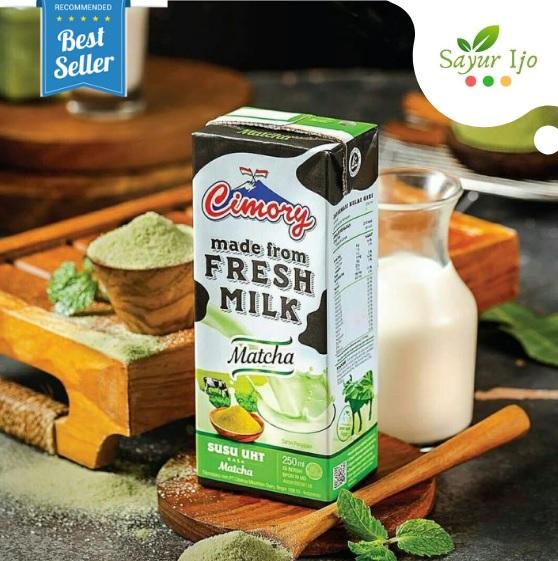 Promo CIMORY Susu UHT Matcha 250 ML Fresh Milk Susu Sapi Segar Teh ...