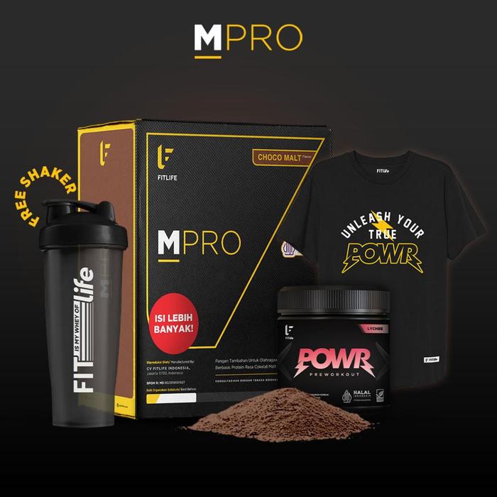 Jual FITlife - New Big MPRO Choco Malt | Mass Pro Gainer FITlife 10,5 ...