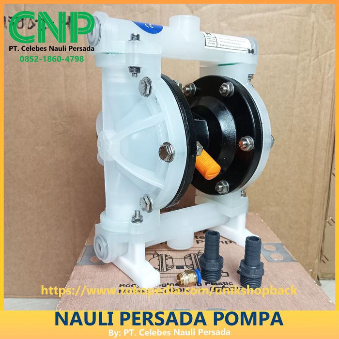 Jual Pompa Diaphragm QBK/QBY 15 AODD 0.5 inch (Body Polypropylene / PP) - Jakarta Barat - Nauli ...