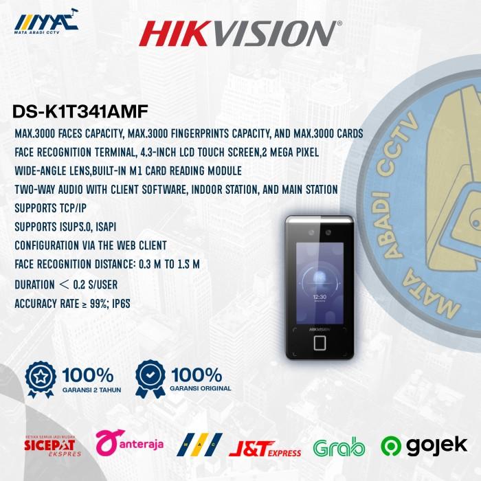 Jual Akses Kontrol Hikvision ‌DS-K1T341CM Up to 3000 User - Jakarta ...