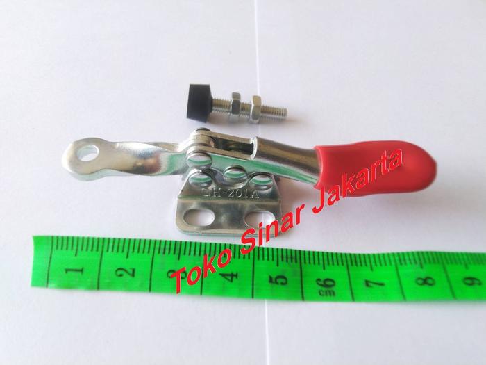 Jual Toggle Clamp Klem Togel Penjepit Pengait Kunci Kayu Besi Box Karet ...