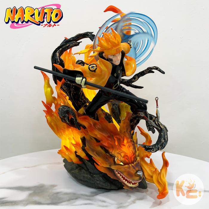 Promo Action Figure LED Uzumaki Naruto Rasenshuriken Kurama Six Path ...