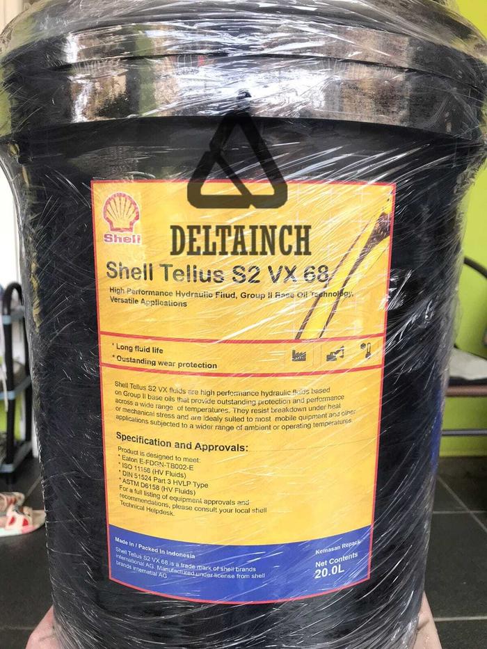 Jual Oli Shell Tellus S2 VX 68 - (High VIscosity Index ISO VG 68) - Kab ...
