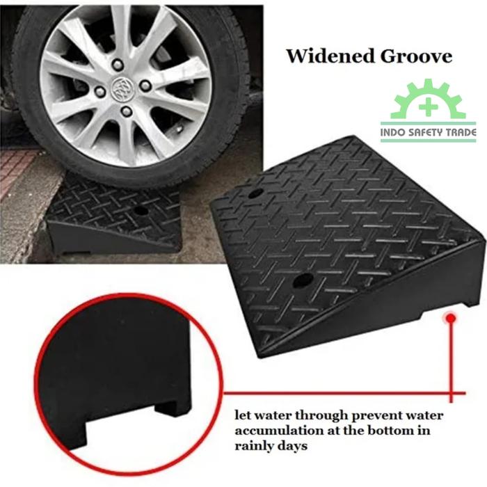 Jual PVC Curb Ramp Tanjakan Rubber Ramp PVC Tanjakan Mobil Motor Car ...