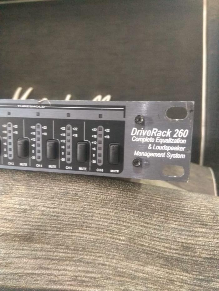 Jual dbx DriveRack 260 Loudspeaker Management System 2ND - Kota Bandung ...