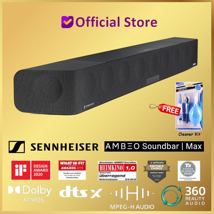 Promo Sennheiser Ambeo Soundbar Max Dolby Atmos DTS X 5.1.4 SB01 ...
