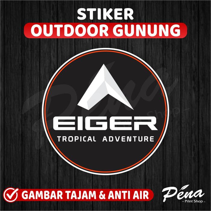 Jual Stiker Logo Outdoor Gunung / Stiker Gunung Survival Adventure ...